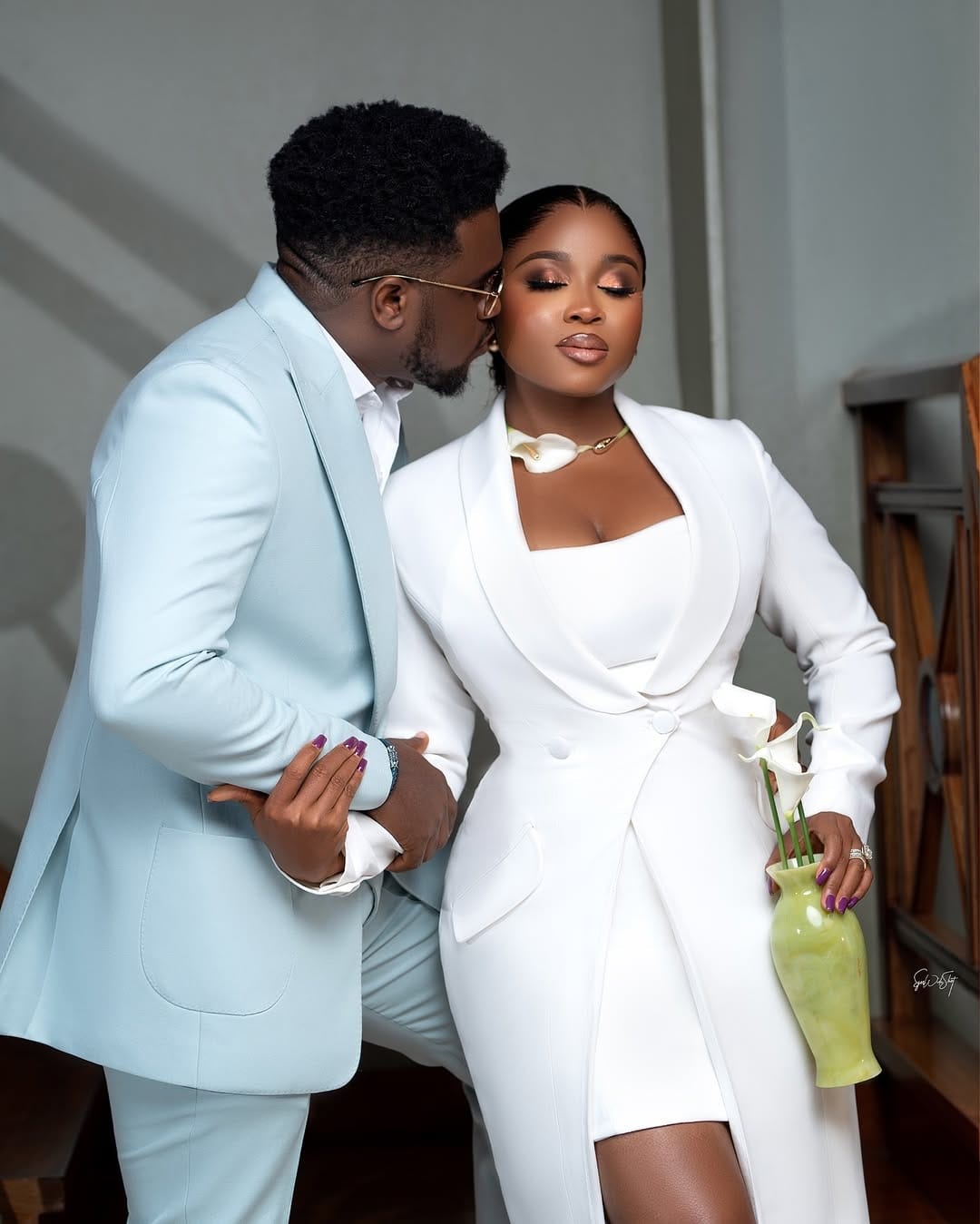 Veekee James And Femi Atere Show Us How to Dress Stylish Together And ...